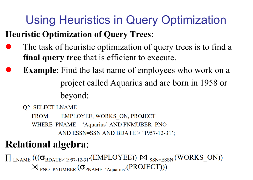 Solved the relational algebra expression, using the same | Chegg.com
