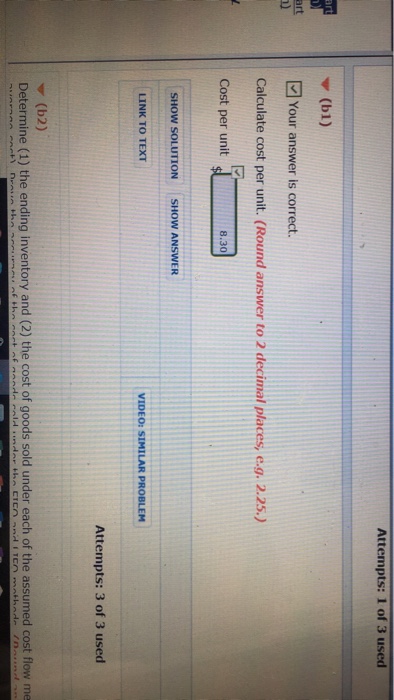 Solved Problem 6-2A (Part Level Submission) Bramble | Chegg.com