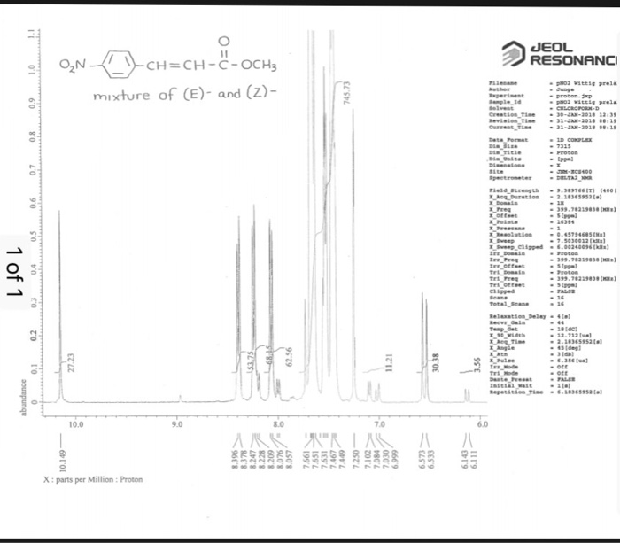 Solved examination of the wittig reaction, any sort of help | Chegg.com
