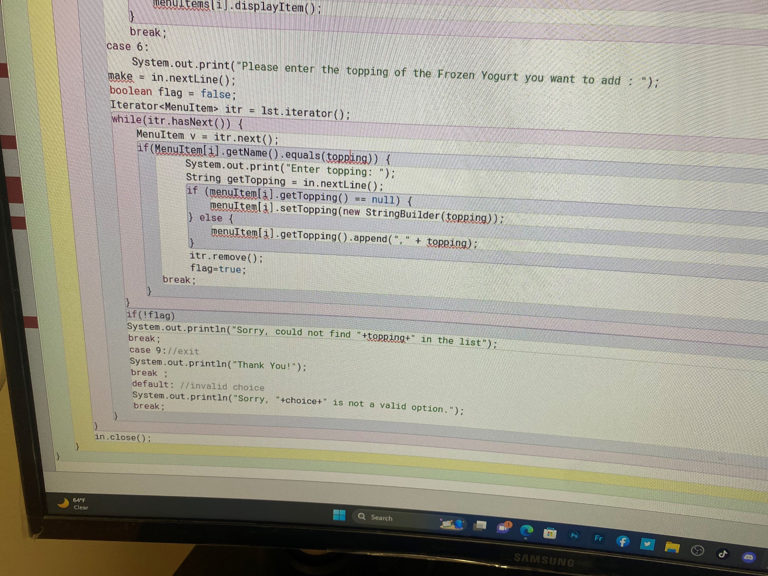 Solved So I Am currently working on an assignment where i | Chegg.com