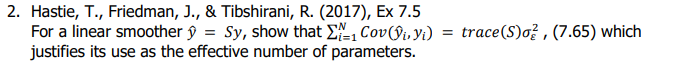 Solved 2. Hastie, T., Friedman, J., \& Tibshirani, R. | Chegg.com