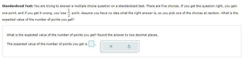 Solved Standardized Test: You are trying to answer a | Chegg.com