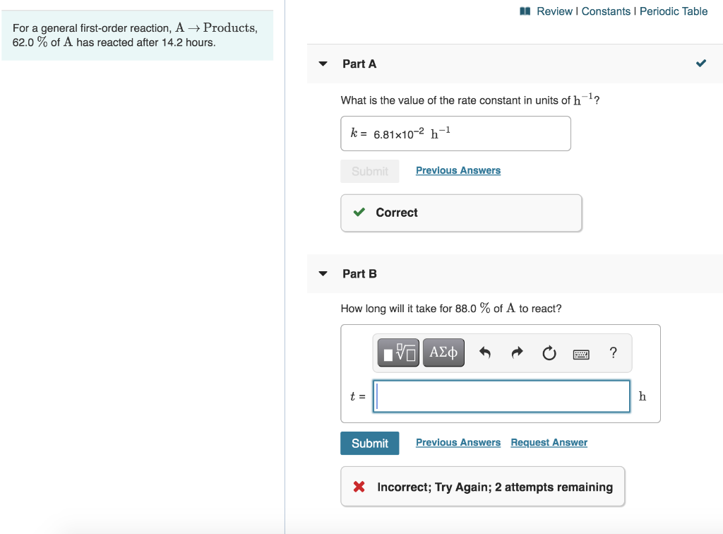Solved MI Review | Constants Periodic Table For a general | Chegg.com
