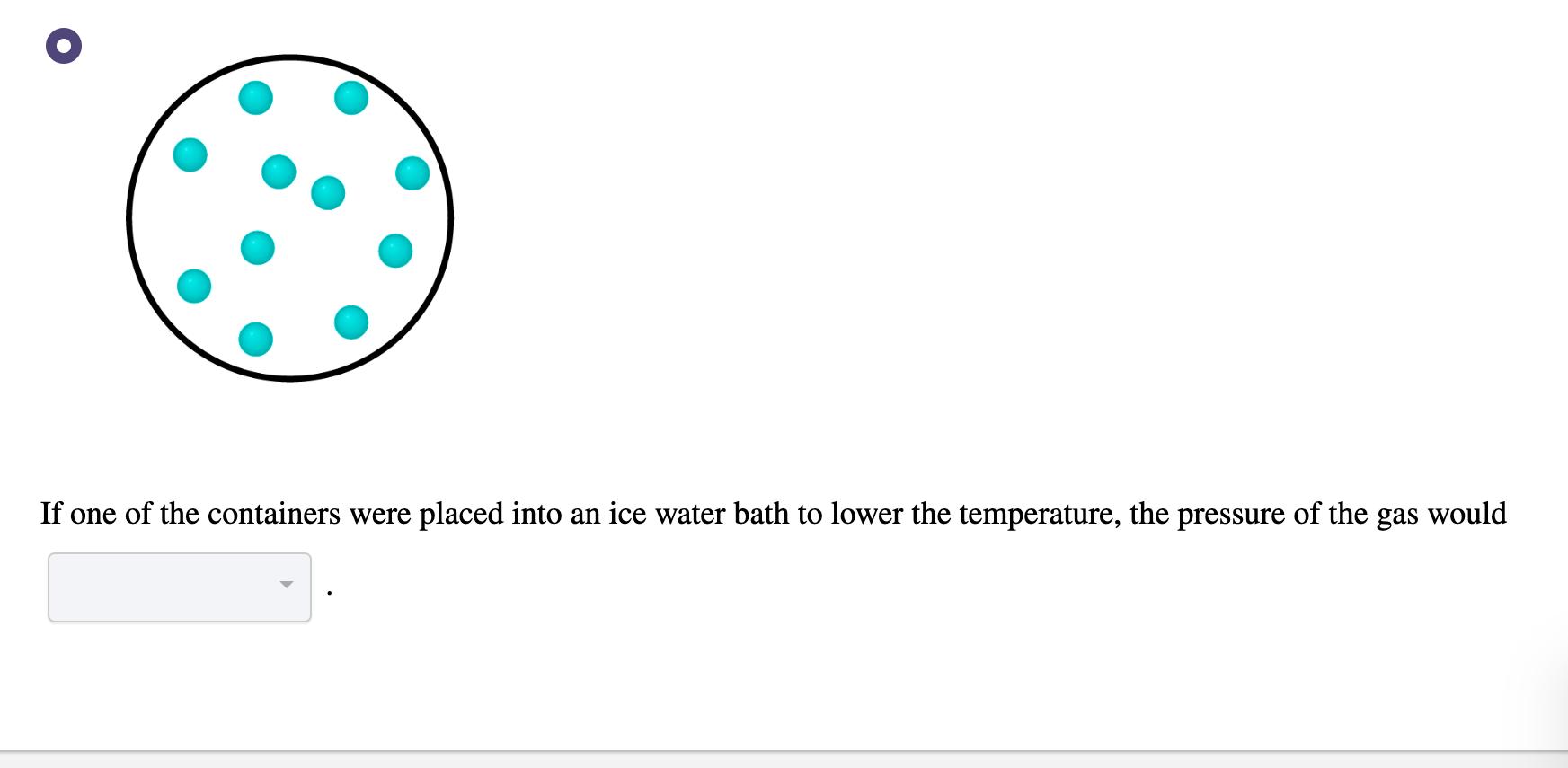 Solved The diagrams represent containers containing samples | Chegg.com
