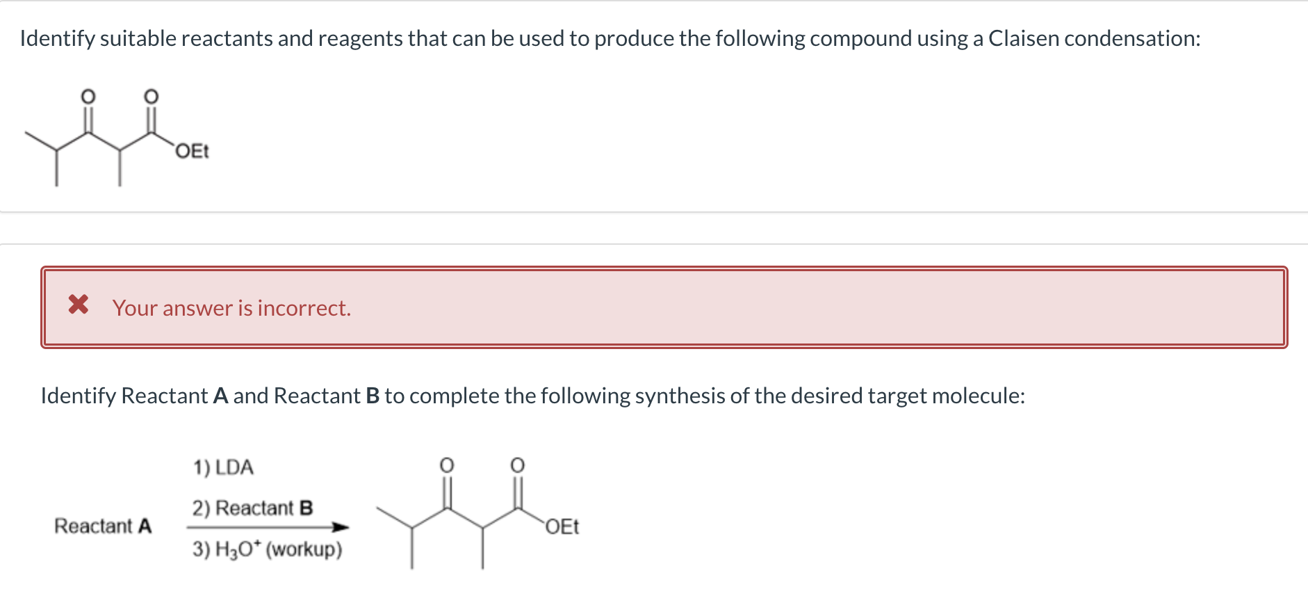 Solved Identify suitable reactants and reagents that can be | Chegg.com