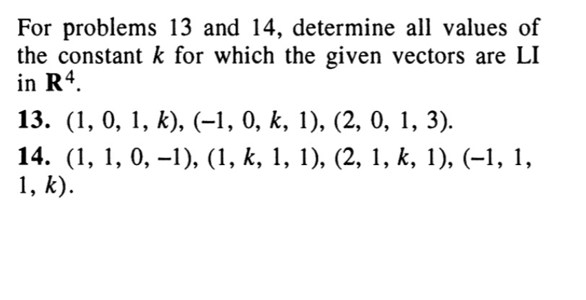 Solved For problems 13 and 14 , determine all values of the | Chegg.com
