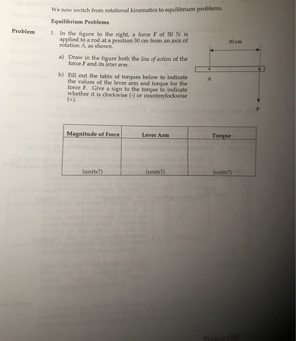 Solved We now switch from rotational kinematics to | Chegg.com
