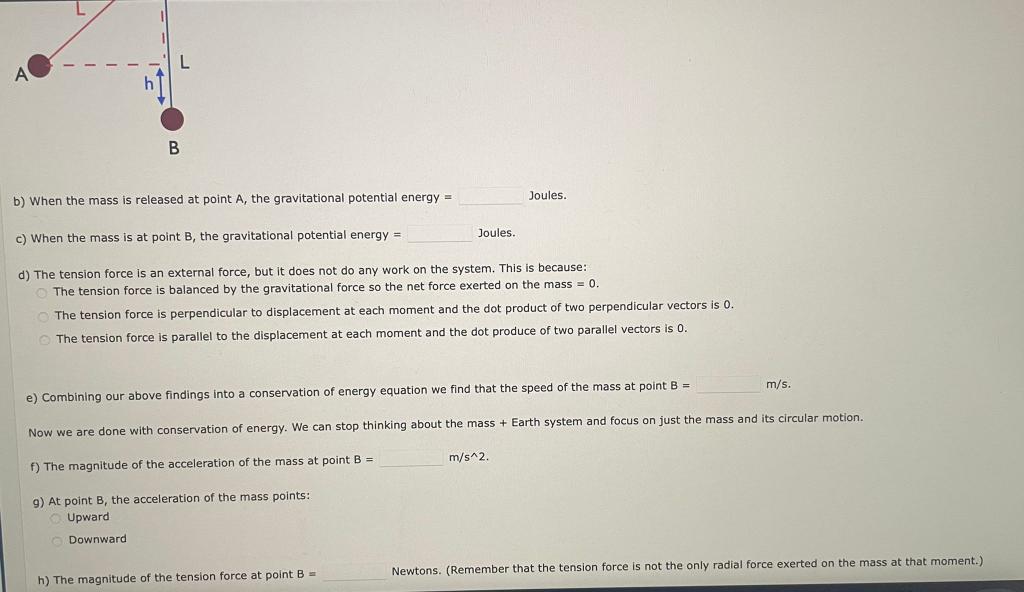 Solved A 350 gram mass is attached to the end of a L = 0.9 | Chegg.com