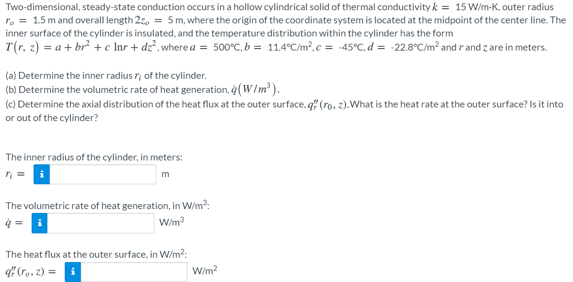 Solved Two-dimensional, steady-state conduction occurs in a | Chegg.com