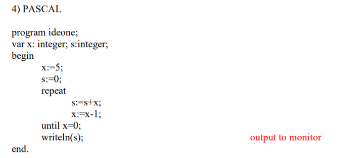 Solved Convert the following programs to C++ code. The red | Chegg.com