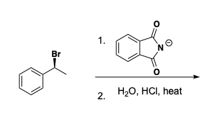 Solved 1. Br o 2. H2O, HCI, heat | Chegg.com