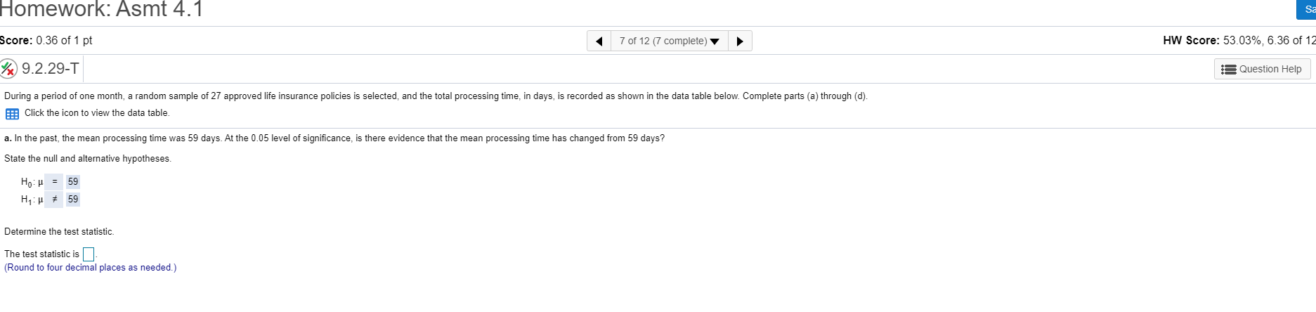 Solved During a period of one month, a random sample of 27 | Chegg.com