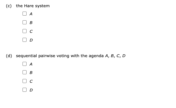 Solved Consider the following set of preference lists. Rank | Chegg.com