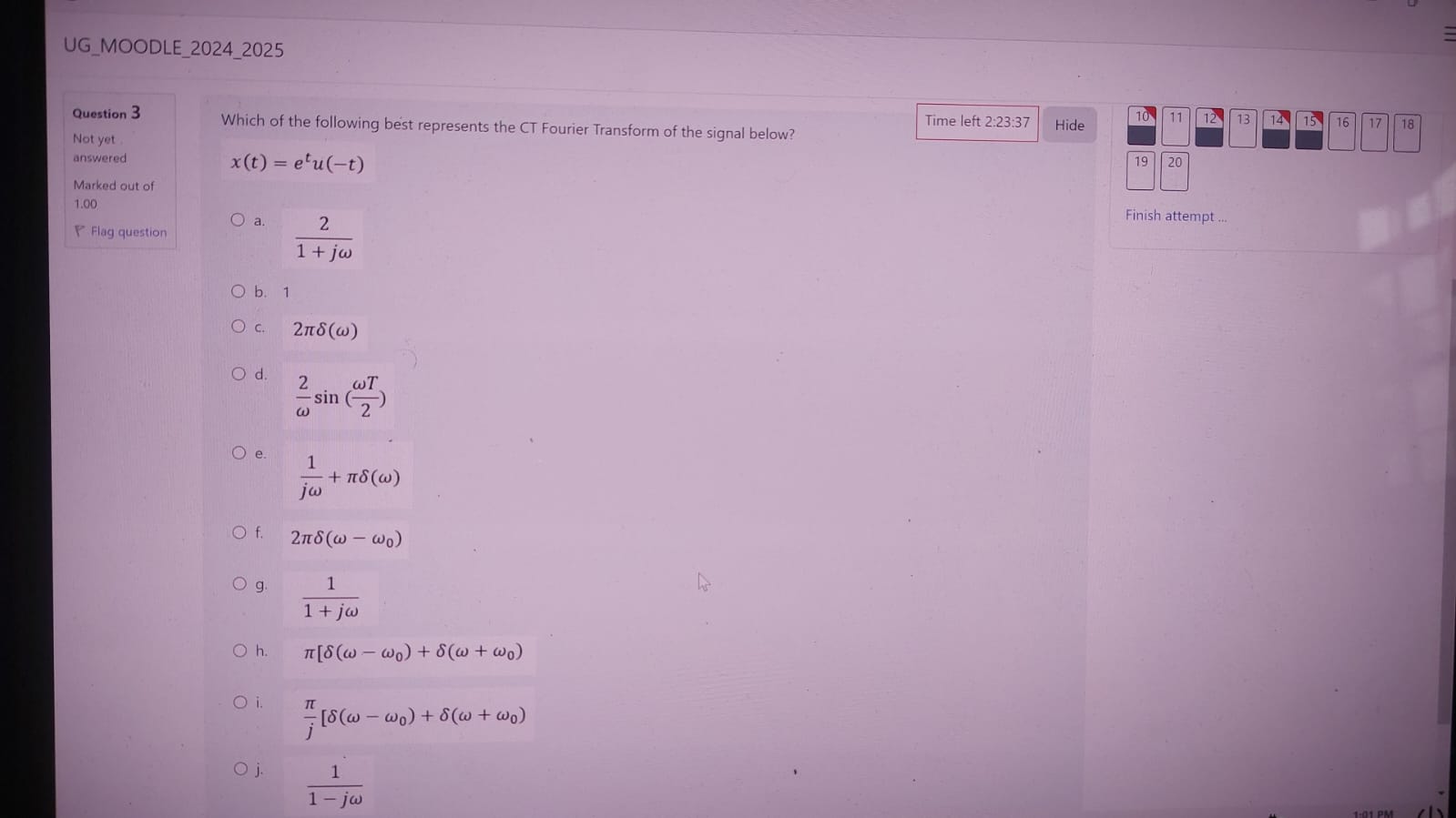 Solved Which of ﻿the following best represents the CT | Chegg.com