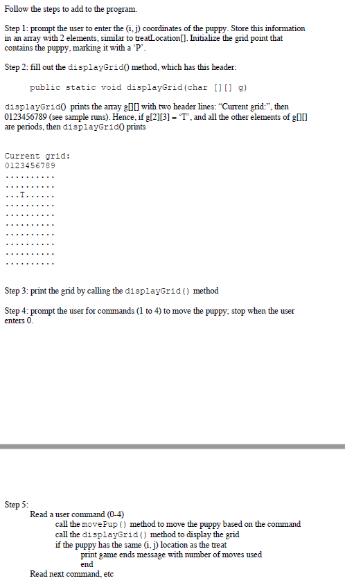 Solved Sample run (check also the 4/13 lecture recording | Chegg.com