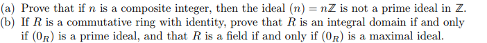 Solved (a) Prove that if n is a composite integer, then the | Chegg.com