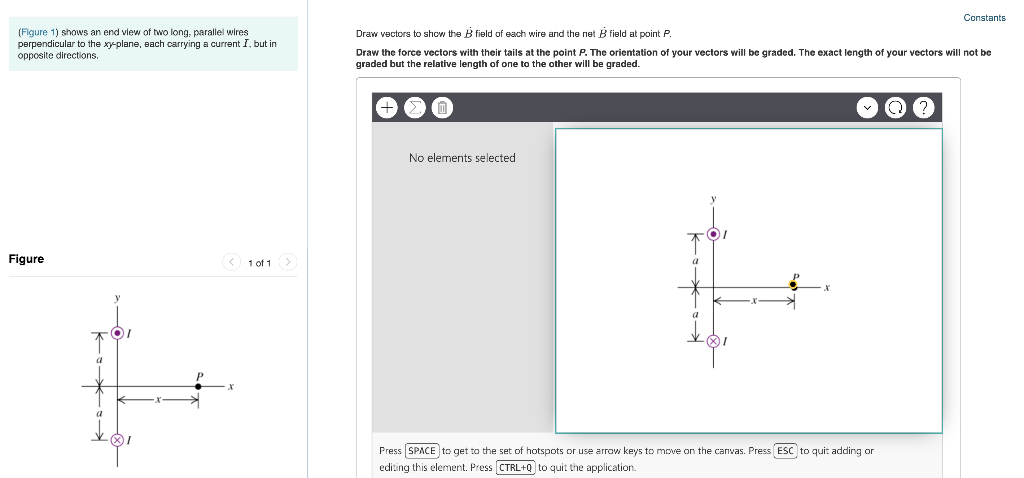 Solved (Figure 1) shows an end view of two long, parallel | Chegg.com