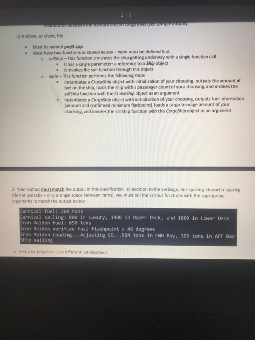 Solved e to derive new classes; 2) Understand abstract base | Chegg.com