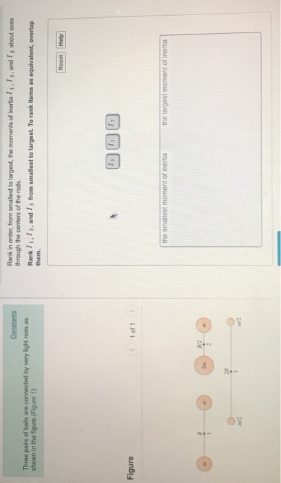 Solved Rank in order, from smallest to largest, the moments | Chegg.com