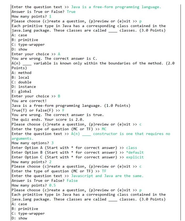 Solved You Are Asked To Write A Java Program For The Chegg