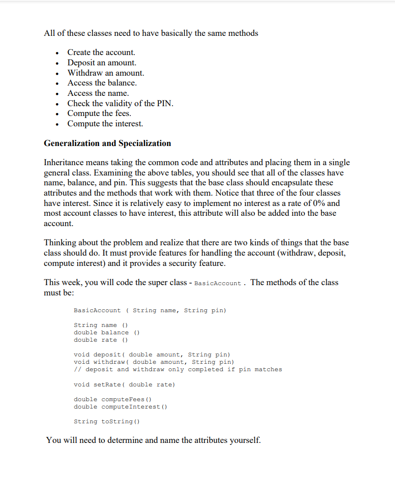 Solved Introduction One of the advantages of inheritance is | Chegg.com