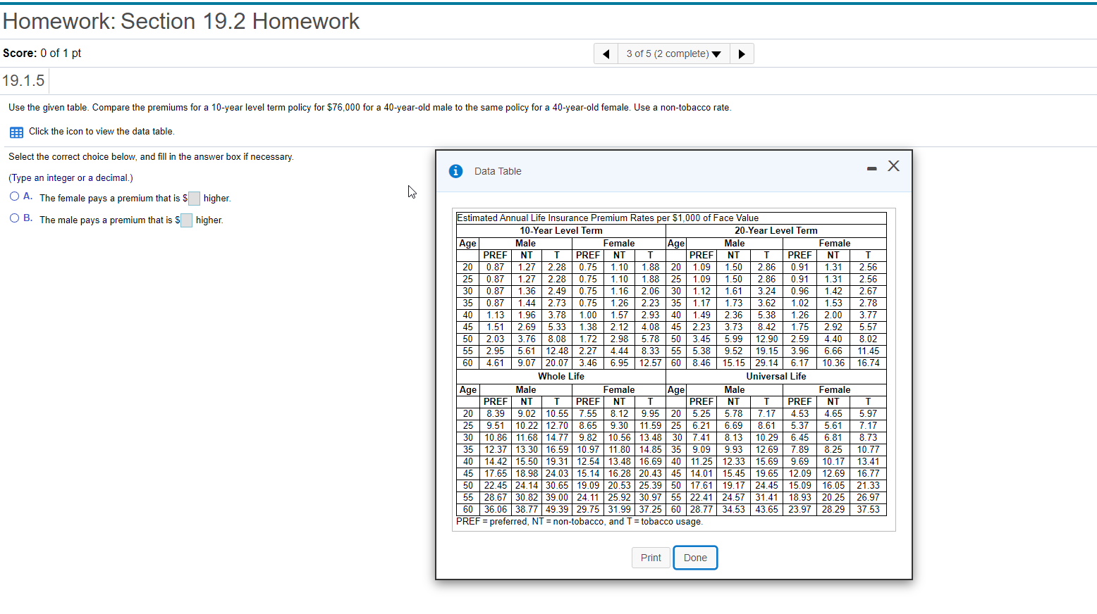 Solved Homework Section 19 2 Homework Score 0 Of 1 Pt 3 Of