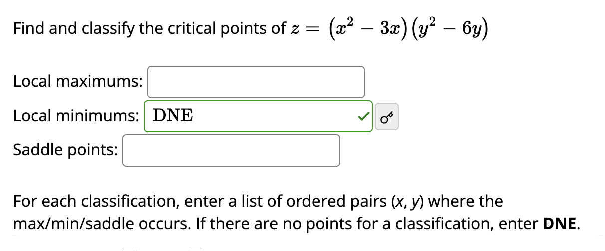 Solved For each classification, enter a list of ordered | Chegg.com