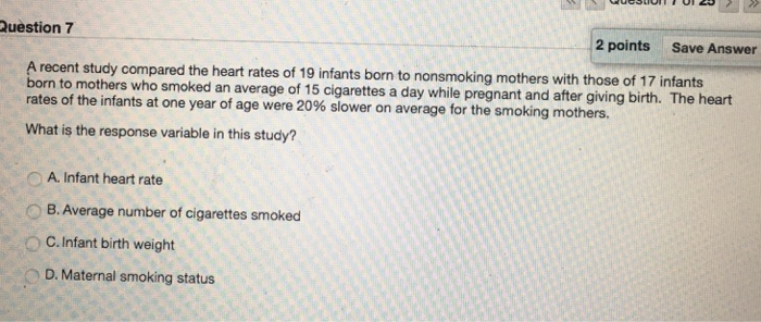 Solved: Estion 6 2 Points Save Answer A Recent Study Compa... | Chegg.com Solved: Estion 6 2 Points Save Answer A Recent Study Compa... | Chegg.com