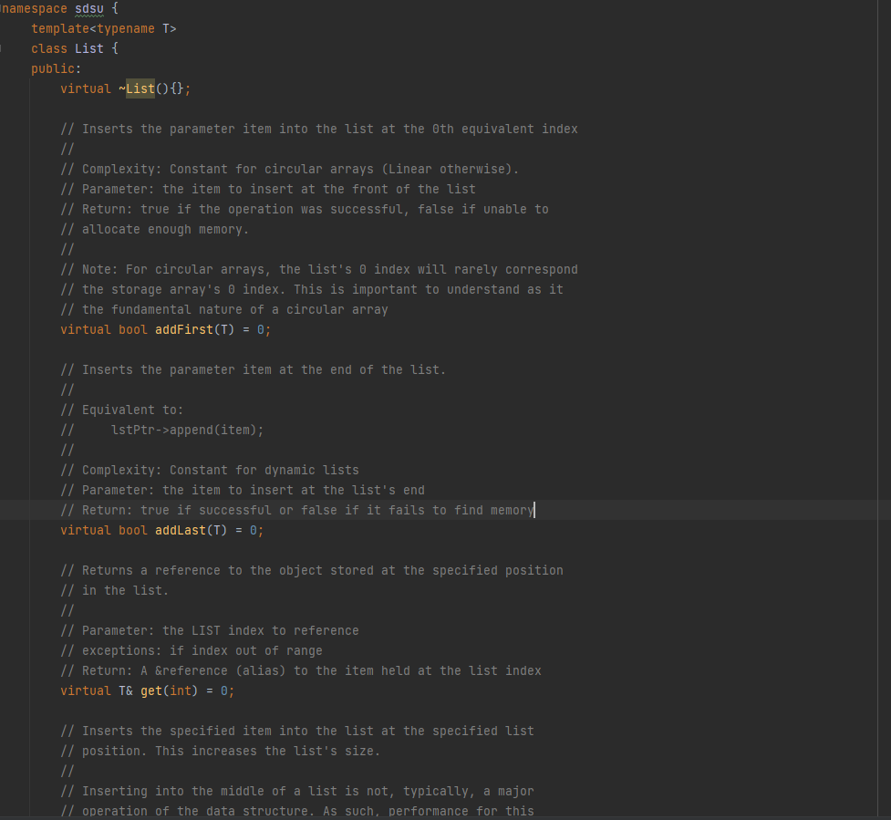 Program 1: Circular Array At Start Assignment | Chegg.com