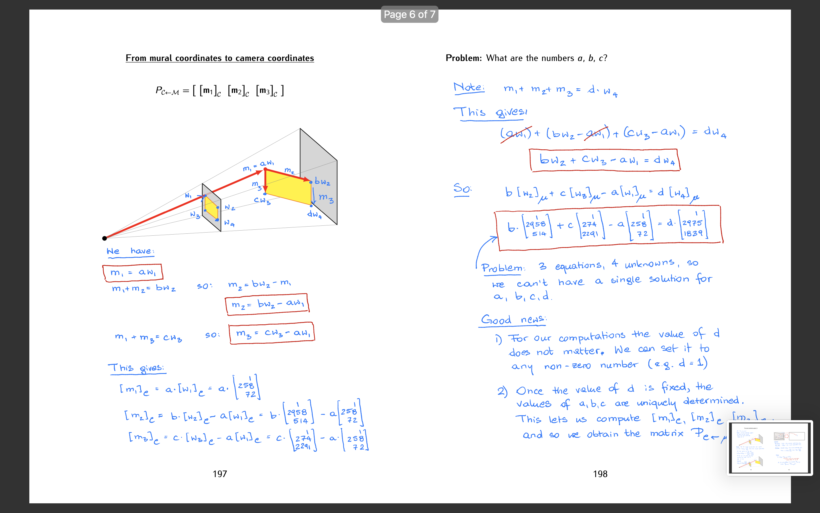 Image formation in a camera The camera coordinate | Chegg.com