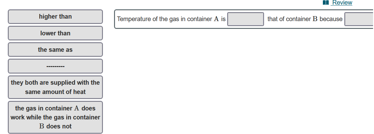 Solved Two containers hold equal masses of nitrogen gas at | Chegg.com