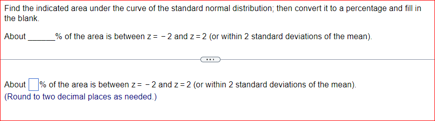 Solved Find the indicated area under the curve of the | Chegg.com
