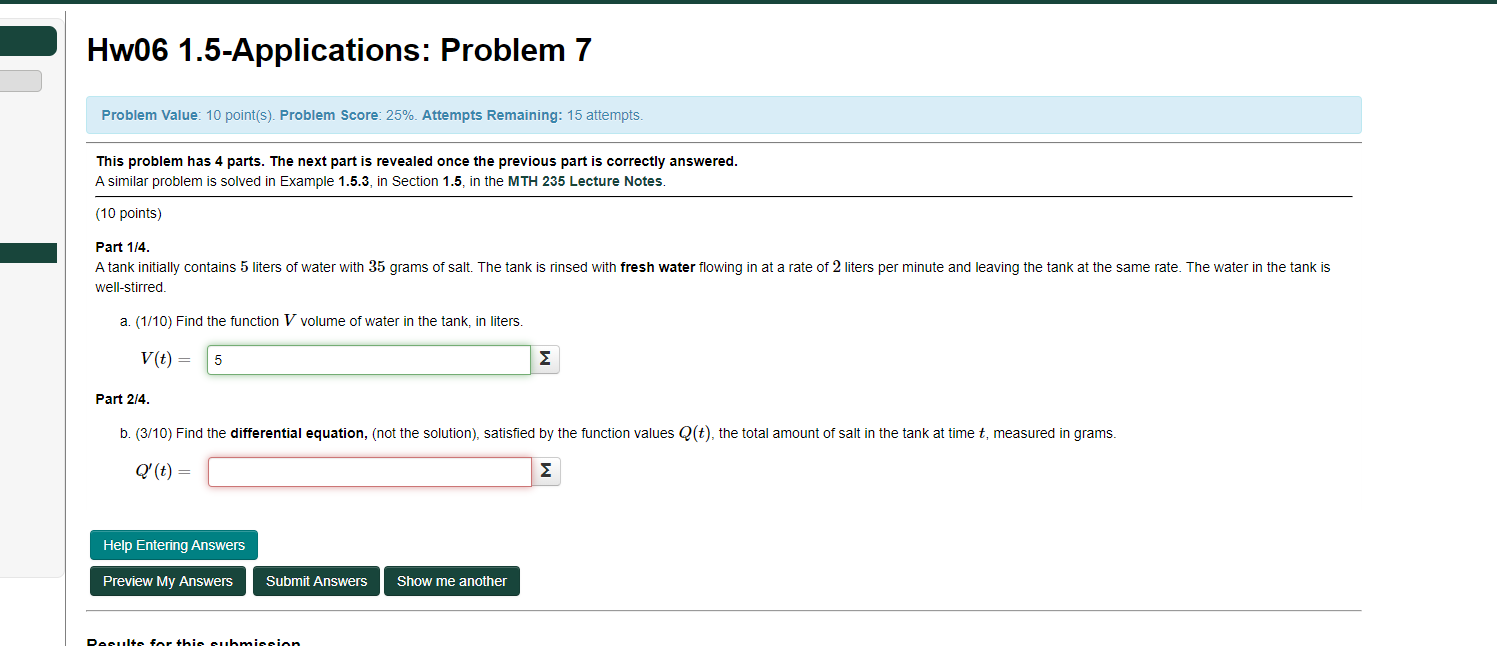 Solved Hw06 15 Applications Problem 7 Problem Value 10 