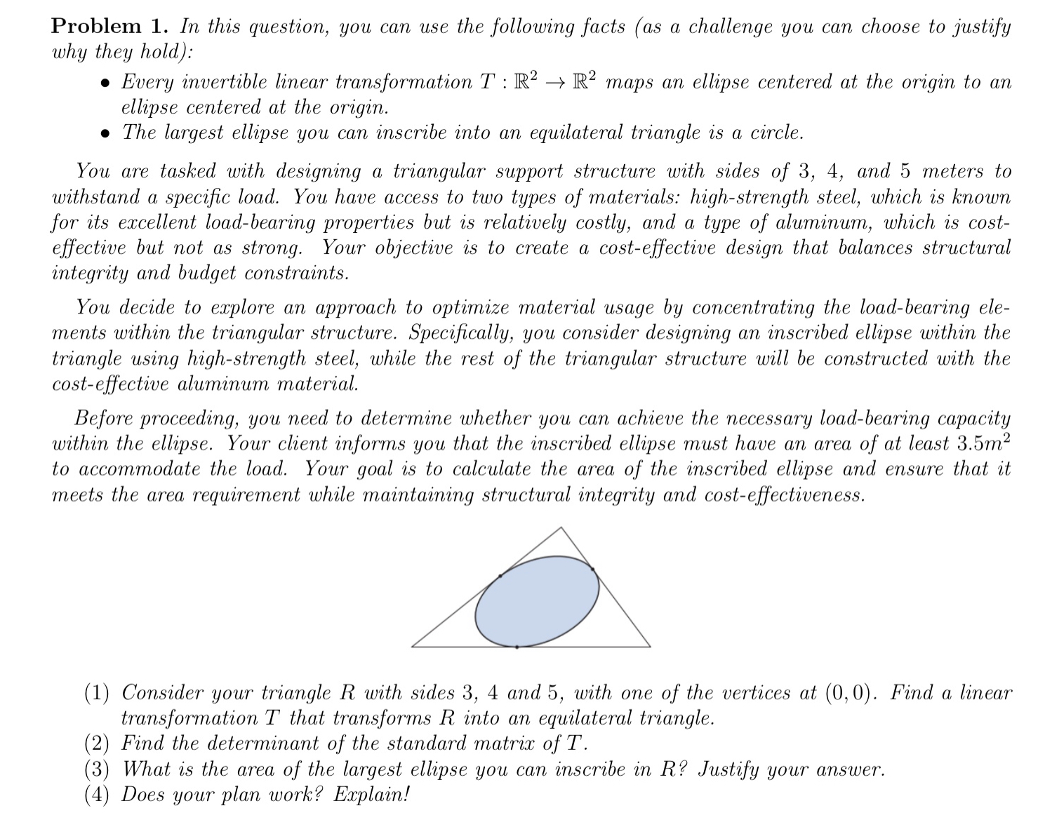 Solved Problem 1. ﻿In this question, you can use the | Chegg.com