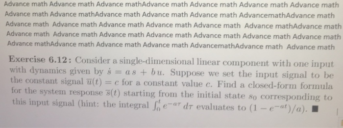Solved Advance math Advance math Advance mathAdvance math | Chegg.com