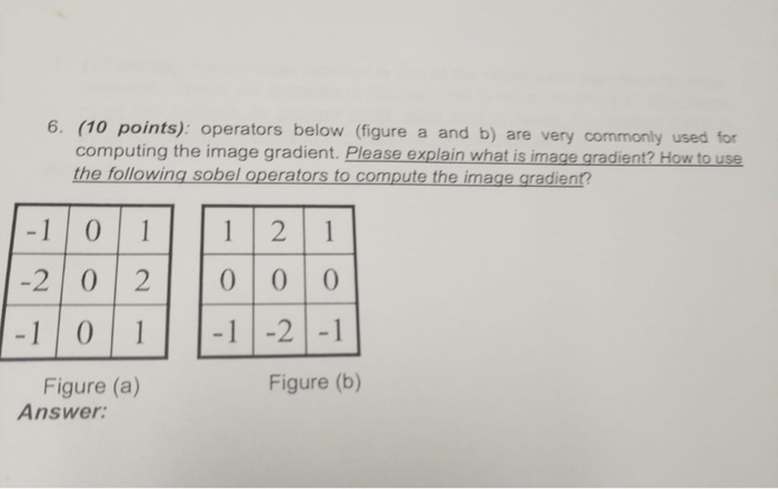 Solved 6. (10 points): operators below (figure a and b) are | Chegg.com