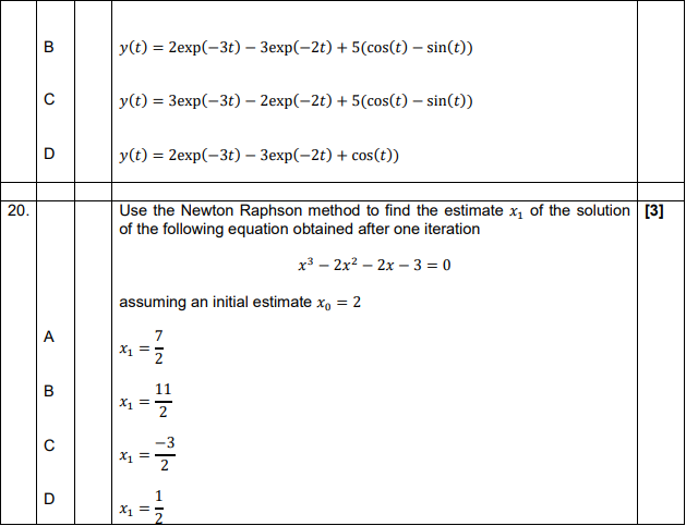 Solved Find a particular integral for the following | Chegg.com