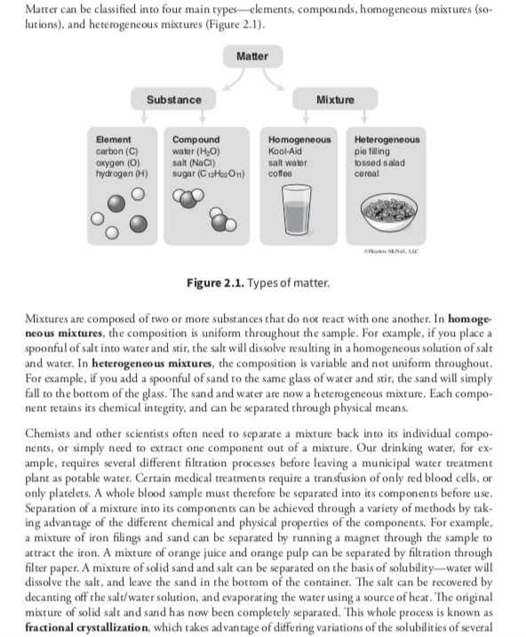 Solved 2. There are many chemical and physical changes | Chegg.com