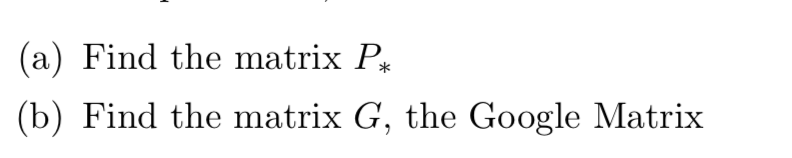 Consider a set of six web pages hyperlinked by the | Chegg.com