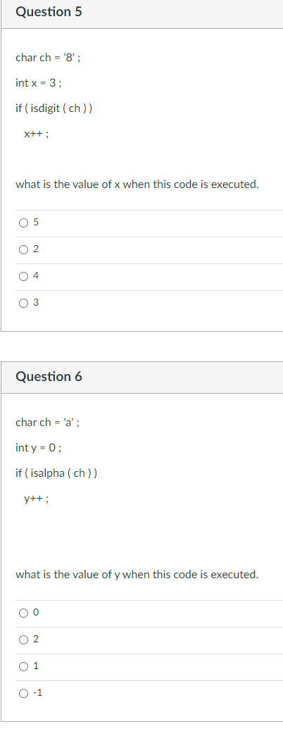Solved What is the include file to use character functions | Chegg.com