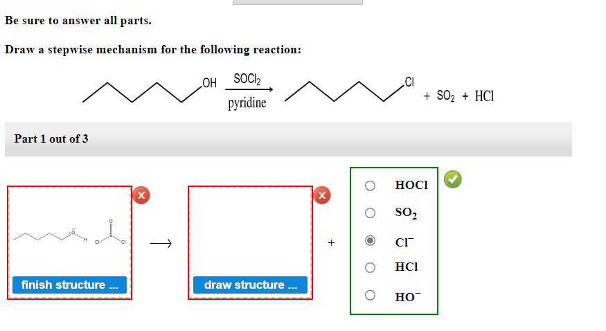 Solved Be sure to answer all parts. Draw a stepwise | Chegg.com