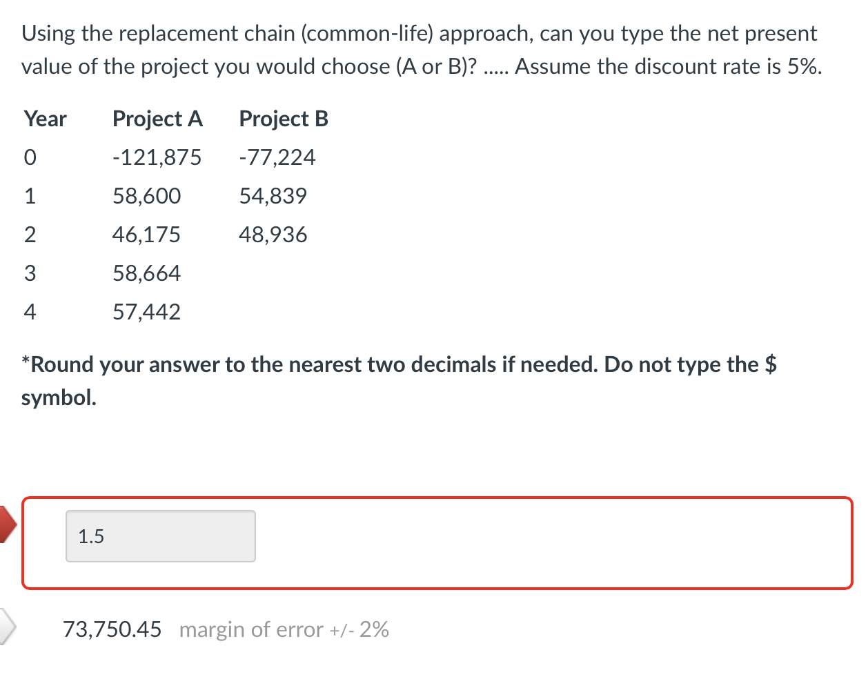 Solved Using the replacement chain (common-life) approach, | Chegg.com