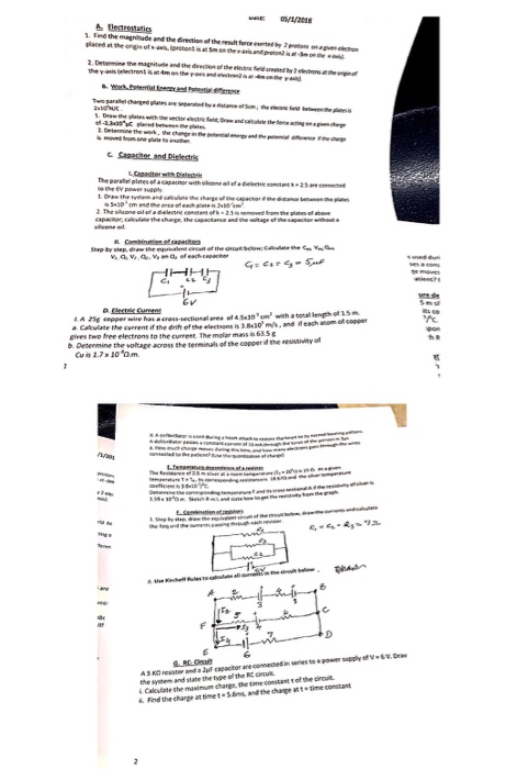 the Deol' plates t A g copper wire has gives tw。free | Chegg.com