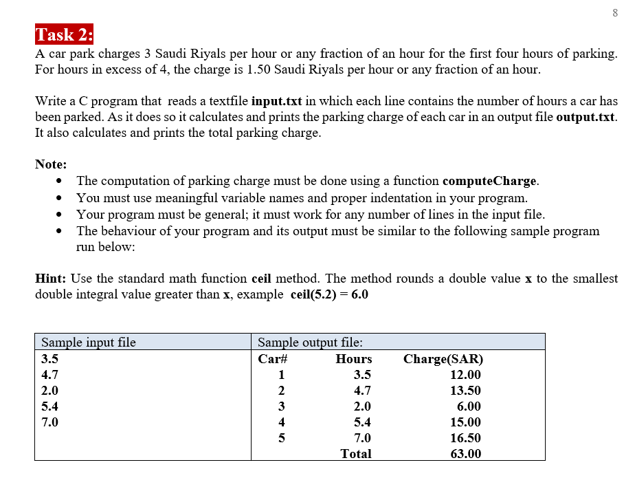 Solved Note You Must Use Eof Controlled Loops In All 