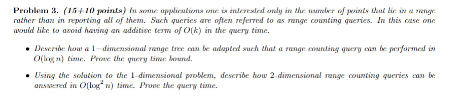 Solved Problem 3. \\( (15+10 \\) points) In some | Chegg.com