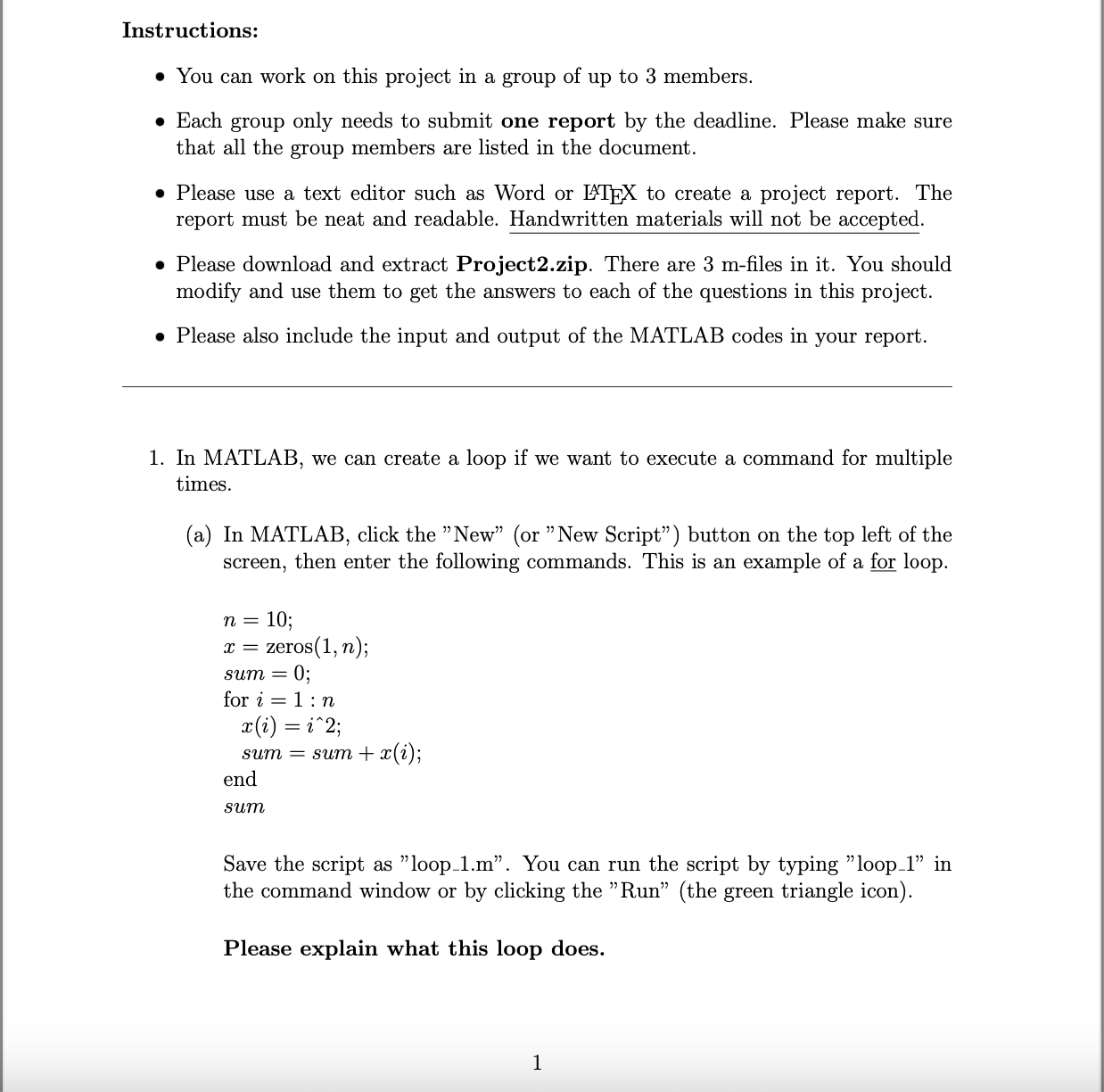 Solved Instructions: - You can work on this project in a | Chegg.com