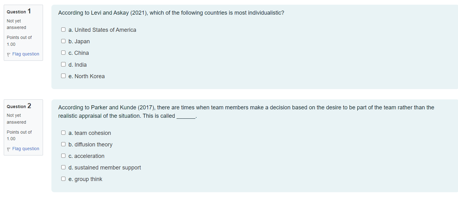 Solved According to Levi and Askay (2021), which of the | Chegg.com
