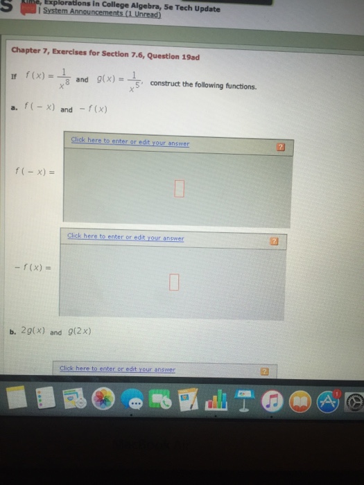 Algebra Archive | November 06, 2017 | Chegg.com