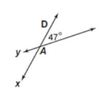 Solved The letter D is reflected over line x and then across | Chegg.com