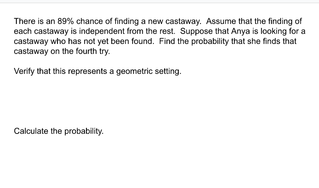 Solved I will need you to find the probability you found | Chegg.com